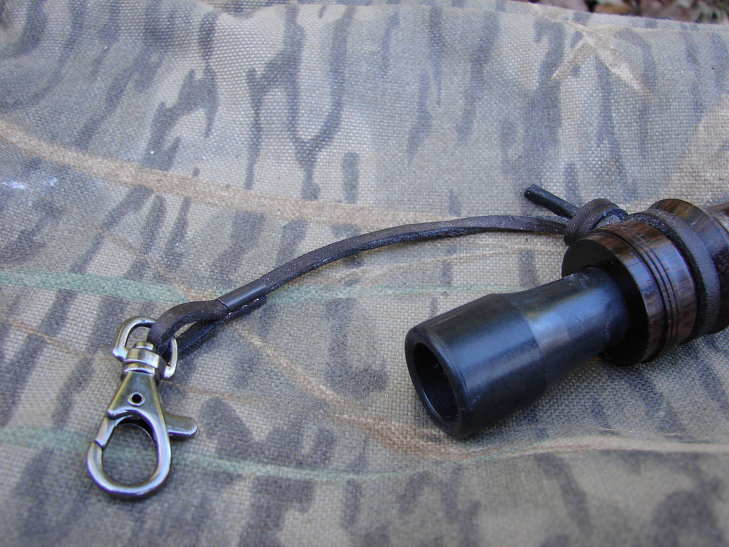 QR single drop leather – Custom Call Lanyards